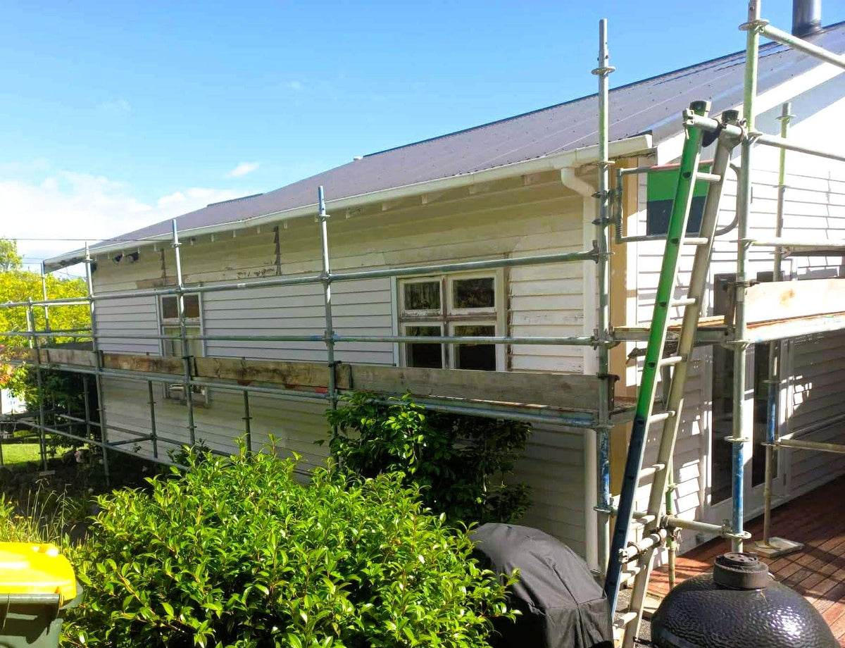 Scaffolding Up in Dairy Flat: Another Clean Install Wrapped! – SK Scaffold